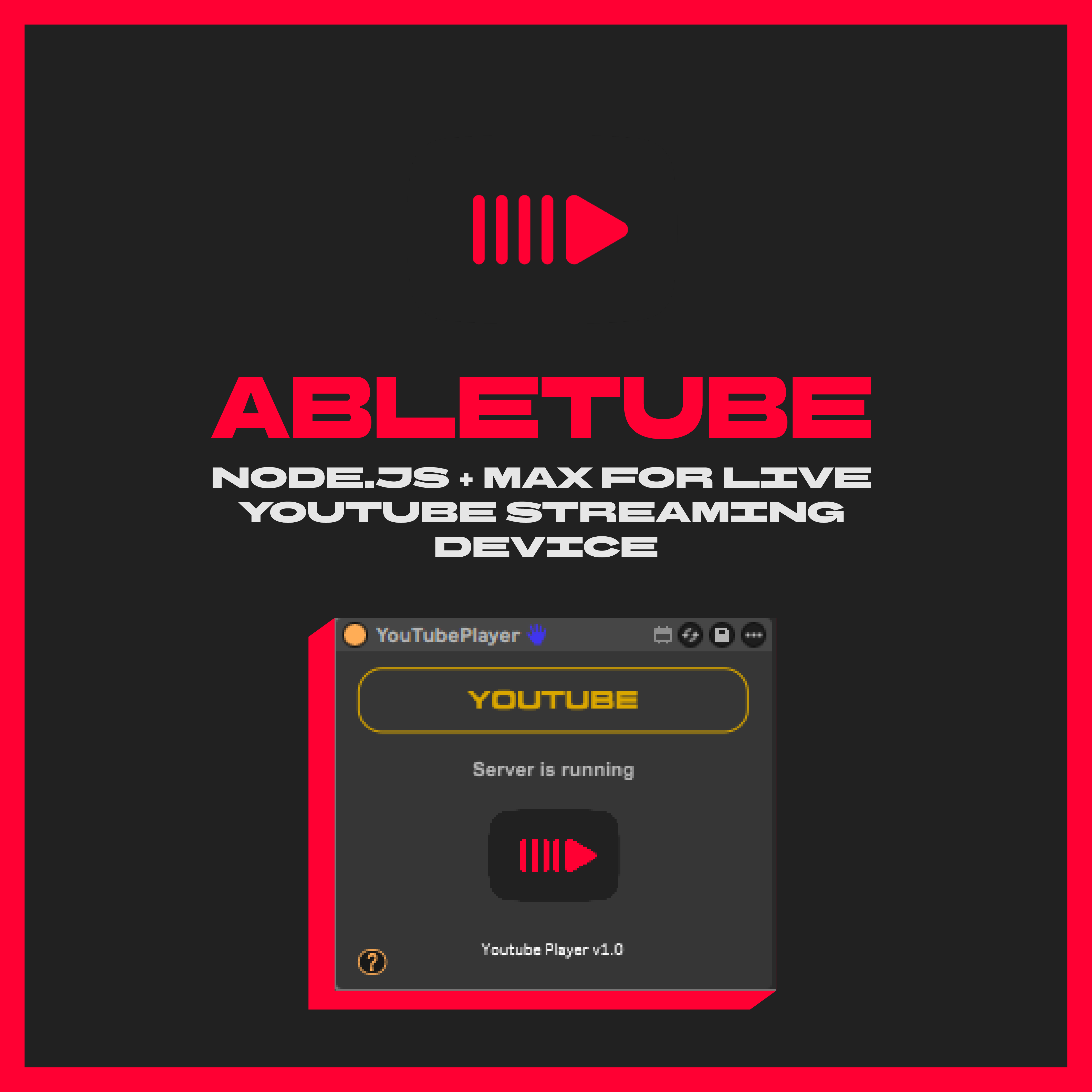 Project: ABLETUBE - Node.js + Max for Live YouTube Streaming Device ...